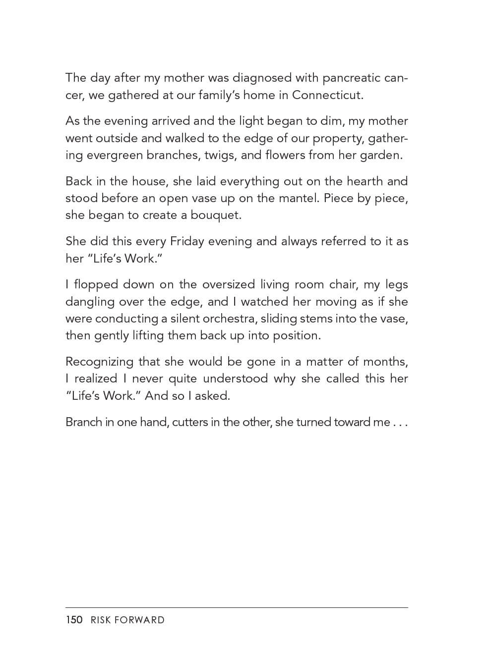 Your Life’s Work (an excerpt from Risk Forward) - Victoria Labalme